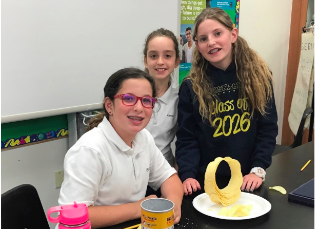 5th Grade Students Study Physics with the Pringles Challenge | Posnack ...