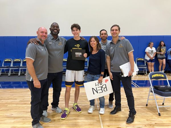 RAM Basketball Celebrates our Seniors | Posnack School