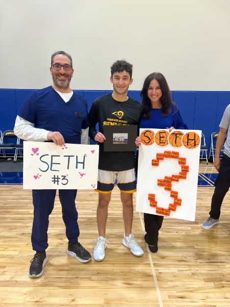 RAM Basketball Celebrates our Seniors | Posnack School