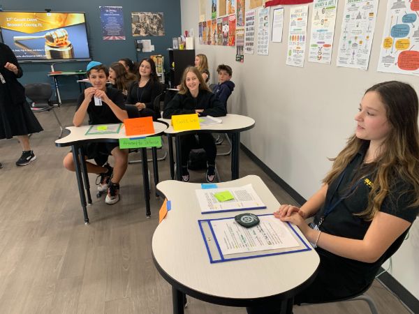 7th Grade Studies the Judicial System | Posnack School