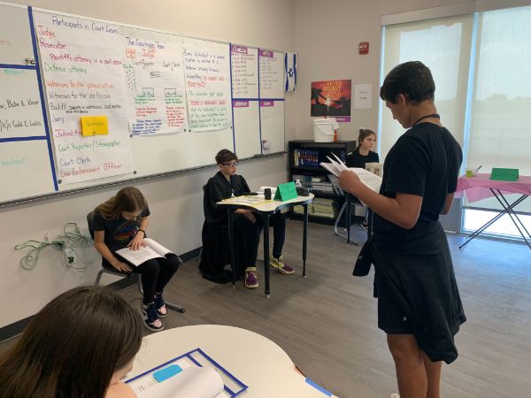 7th Grade Studies the Judicial System | Posnack School