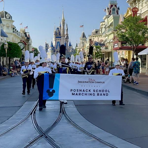 Marching RAMs Perform at the Magic Kingdom | Posnack School