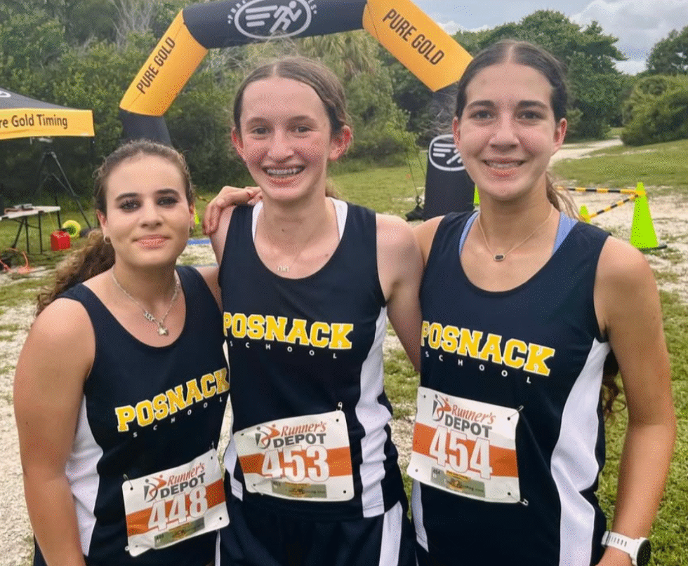 Girls’ Varsity Cross Country Team Sweeps Podium | Posnack School